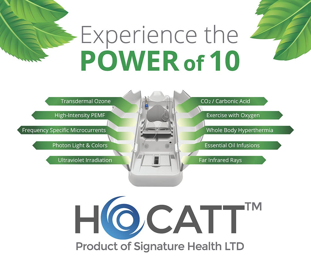 hocatt sauna hugo pemf mat iv therapies hyperbaric oxygen chamber joint ...